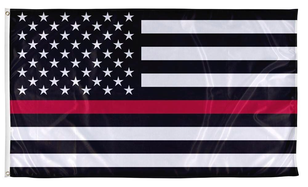 Thin Red Line Flag